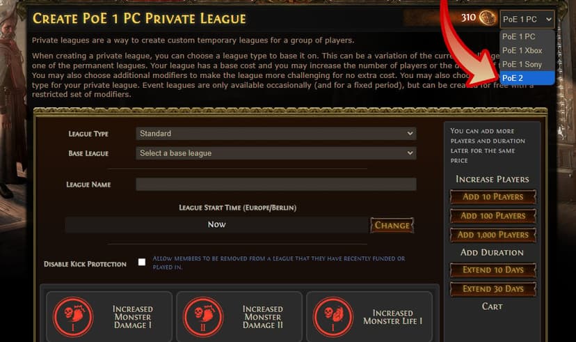 Private Leagues and New Stash Tabs Now Live in PoE2
